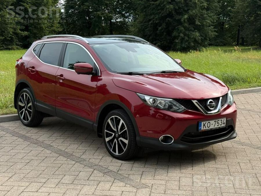 Sarkans Nissan Qashqai 2016 Rīga, ar dzinēja tilpumu 1.20 L un nobraukumu 126 tūkst. km par 8590 €, foto 3 vietnē AUTOMOTO.COM.LV