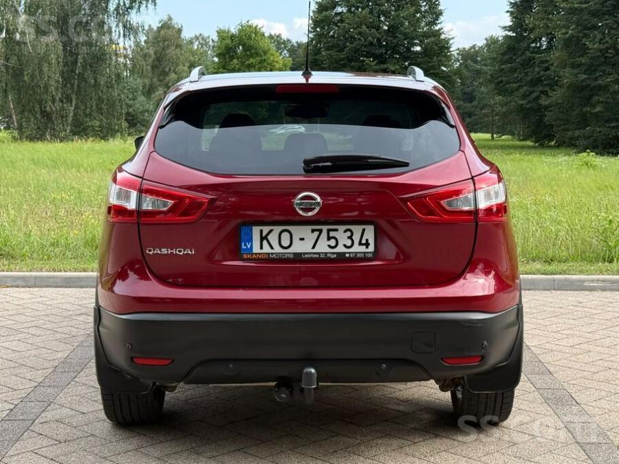 Sarkans Nissan Qashqai 2016 Rīga, ar dzinēja tilpumu 1.20 L un nobraukumu 126 tūkst. km par 8590 €, foto 8 vietnē AUTOMOTO.COM.LV