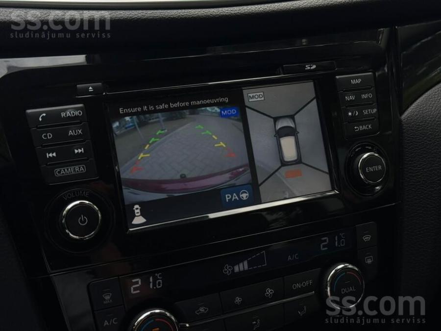 Sarkans Nissan Qashqai 2016 Rīga, ar dzinēja tilpumu 1.20 L un nobraukumu 126 tūkst. km par 8590 €, foto 16 vietnē AUTOMOTO.COM.LV