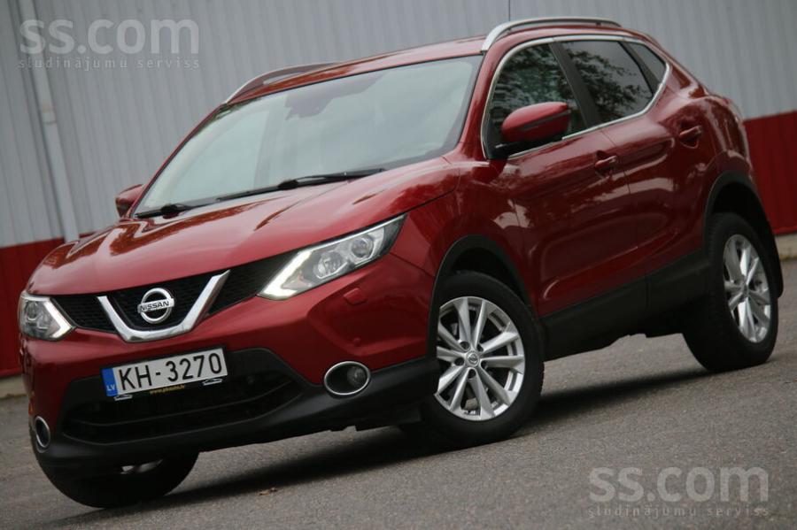 Sarkans Nissan Qashqai 2016 Rīga, ar dzinēja tilpumu 1.20 L un nobraukumu 177 tūkst. km par 8190 €, foto 1 vietnē AUTOMOTO.COM.LV