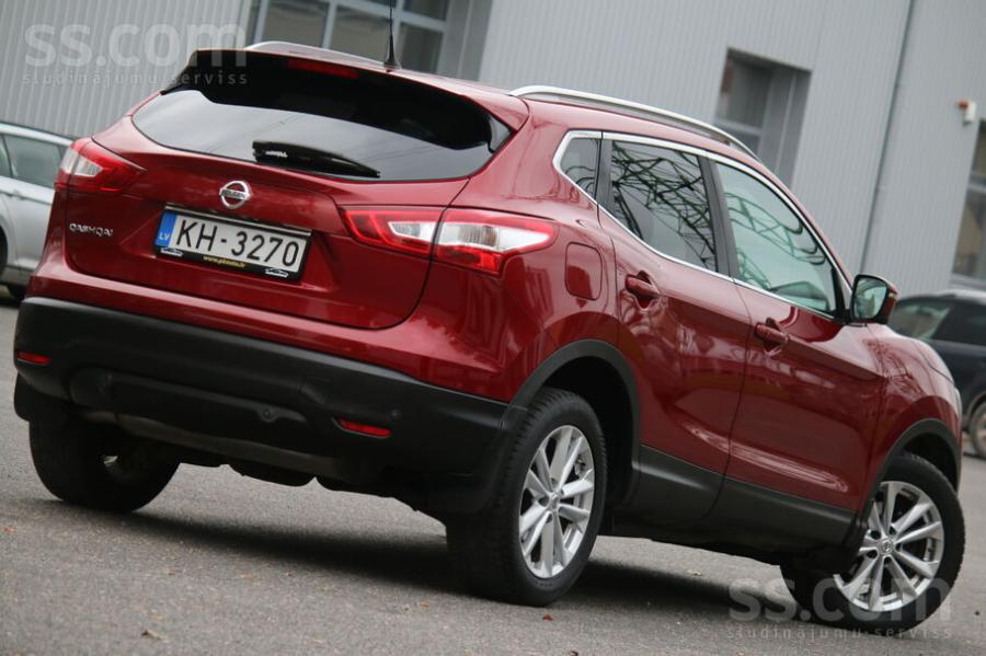 Sarkans Nissan Qashqai 2016 Rīga, ar dzinēja tilpumu 1.20 L un nobraukumu 177 tūkst. km par 8190 €, foto 3 vietnē AUTOMOTO.COM.LV