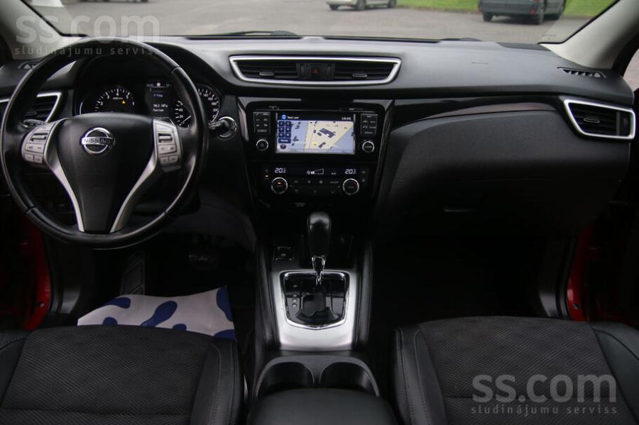Sarkans Nissan Qashqai 2016 Rīga, ar dzinēja tilpumu 1.20 L un nobraukumu 177 tūkst. km par 8190 €, foto 11 vietnē AUTOMOTO.COM.LV