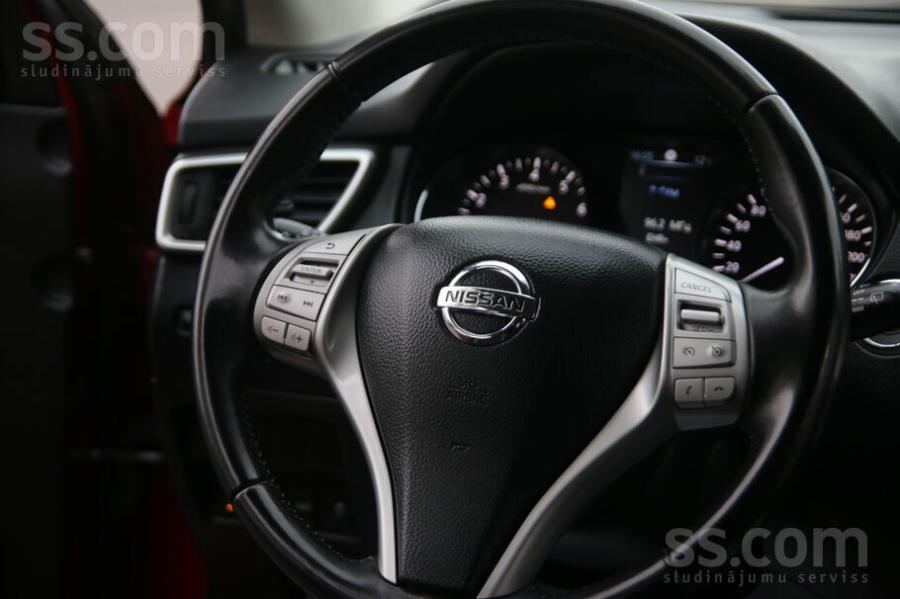 Sarkans Nissan Qashqai 2016 Rīga, ar dzinēja tilpumu 1.20 L un nobraukumu 177 tūkst. km par 8190 €, foto 12 vietnē AUTOMOTO.COM.LV