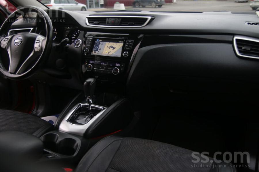 Sarkans Nissan Qashqai 2016 Rīga, ar dzinēja tilpumu 1.20 L un nobraukumu 177 tūkst. km par 8190 €, foto 13 vietnē AUTOMOTO.COM.LV