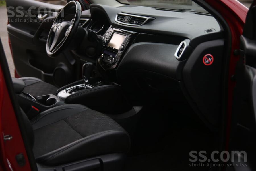 Sarkans Nissan Qashqai 2016 Rīga, ar dzinēja tilpumu 1.20 L un nobraukumu 177 tūkst. km par 8190 €, foto 16 vietnē AUTOMOTO.COM.LV