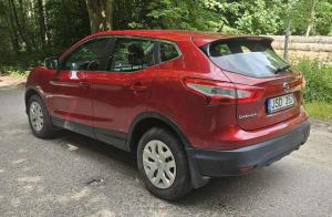 Sarkans Nissan Qashqai 2017 Viļņa, ar dzinēja tilpumu 1.20 L un nobraukumu 139 tūkst. km par 8000 €, foto 4 vietnē AUTOMOTO.COM.LV
