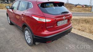 Sarkans Nissan Qashqai 2017 Rīga, ar dzinēja tilpumu 1.20 L un nobraukumu 94 tūkst. km par 6500 €, foto 5 vietnē AUTOMOTO.COM.LV