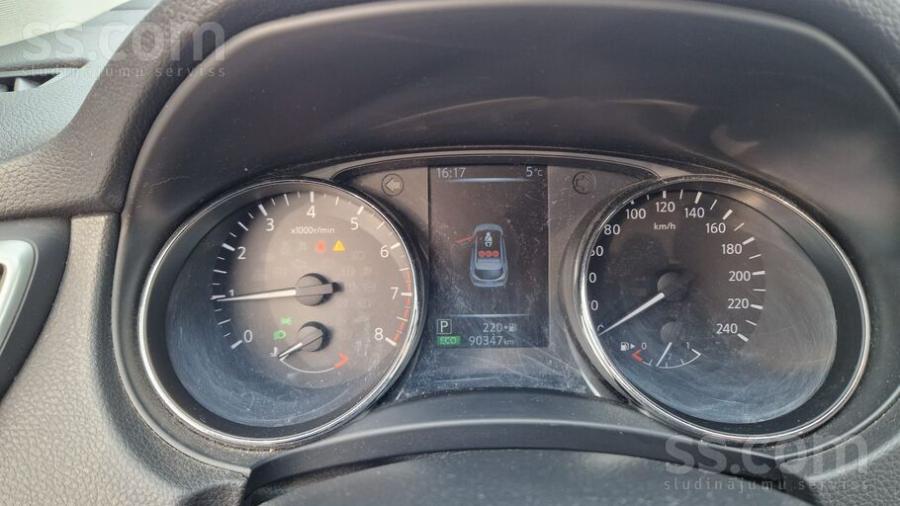 Sarkans Nissan Qashqai 2017 Rīga, ar dzinēja tilpumu 1.20 L un nobraukumu 94 tūkst. km par 6500 €, foto 6 vietnē AUTOMOTO.COM.LV
