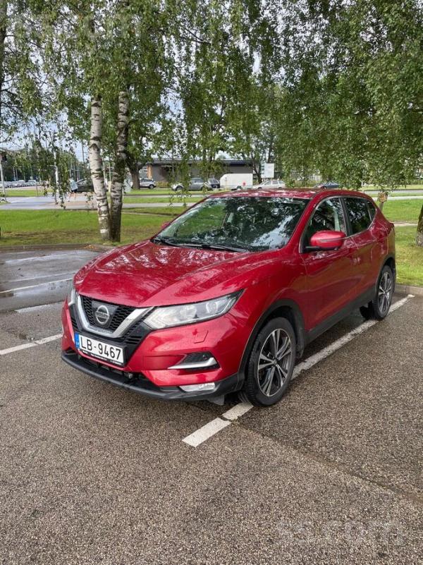 Sarkans Nissan Qashqai 2017 Rīga, ar dzinēja tilpumu 1.20 L un nobraukumu 108 tūkst. km par 9890 €, foto 2 vietnē AUTOMOTO.COM.LV