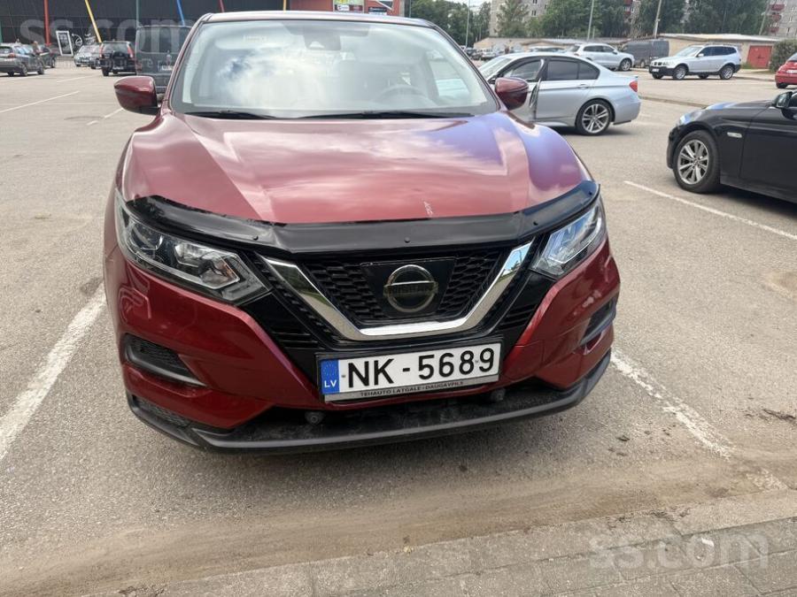Sarkans Nissan Qashqai 2017 Jēkabpils, ar dzinēja tilpumu 1.60 L un nobraukumu 80 tūkst. km par 11500 €, foto 1 vietnē AUTOMOTO.COM.LV