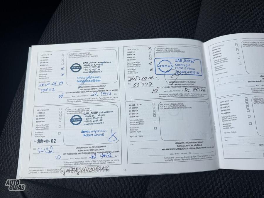 Red Nissan Qashqai 2017 in Vilnius, with an engine capacity of 1.20 L and mileage of 90 thousand km for 9999 €, photo 25 on AUTOMOTO.COM.LV
