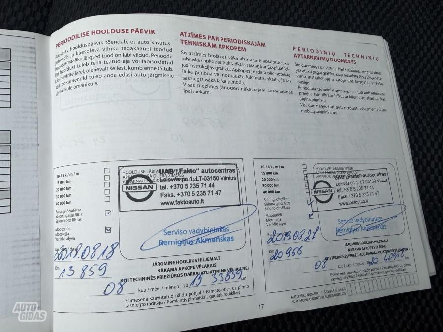 Red Nissan Qashqai 2017 in Vilnius, with an engine capacity of 1.20 L and mileage of 90 thousand km for 9999 €, photo 26 on AUTOMOTO.COM.LV