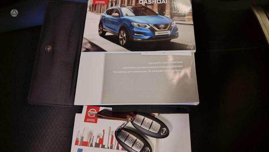 Red Nissan Qashqai 2018 in Siauliai, with an engine capacity of 1.20 L and mileage of 91 thousand km for 13300 €, photo 29 on AUTOMOTO.COM.LV