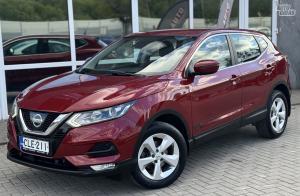 Sarkans Nissan Qashqai 2018 Radviliškis, ar dzinēja tilpumu 1.20 L un nobraukumu 210 tūkst. km par 10950 €, foto  vietnē AUTOMOTO.COM.LV