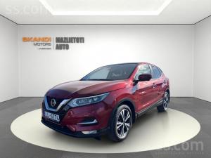 Red Nissan Qashqai 2018 in Riga, with an engine capacity of 1.20 L and mileage of 94 thousand km for 11290 €, photo  on AUTOMOTO.COM.LV