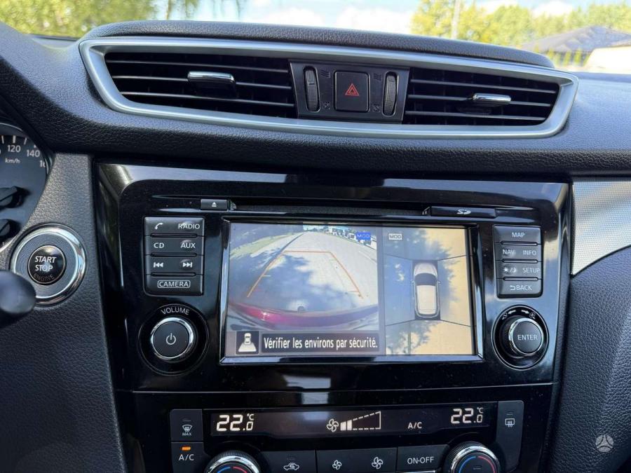 Sarkans Nissan Qashqai 2018 Tauragė, ar dzinēja tilpumu 1.60 L un nobraukumu 148 tūkst. km par 12500 €, foto 25 vietnē AUTOMOTO.COM.LV