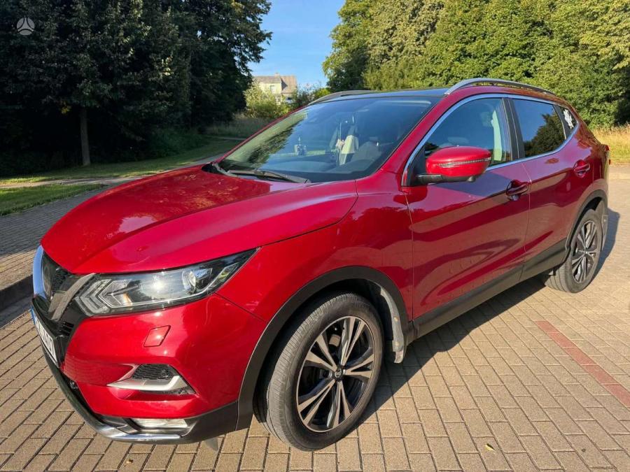 Sarkans Nissan Qashqai 2018 Tauragė, ar dzinēja tilpumu 1.60 L un nobraukumu 194 tūkst. km par 11900 €, foto 6 vietnē AUTOMOTO.COM.LV
