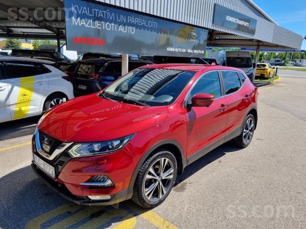 Nissan Qashqai 2018 Rīga vietnē Sarkans Nissan Qashqai 2018 Rīga, ar dzinēja tilpumu 1.20 L un nobraukumu 146 tūkst. km par 11900 €, foto 1 vietnē AUTOMOTO.COM.LV