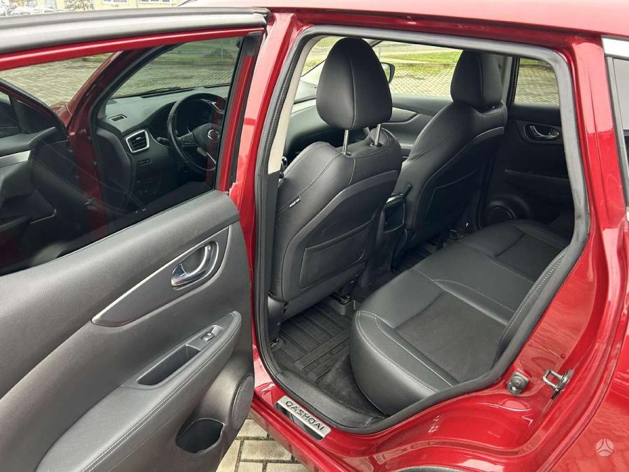 Sarkans Nissan Qashqai 2019 Radviliškis, ar dzinēja tilpumu 1.33 L un nobraukumu 105 tūkst. km par 14900 €, foto 6 vietnē AUTOMOTO.COM.LV