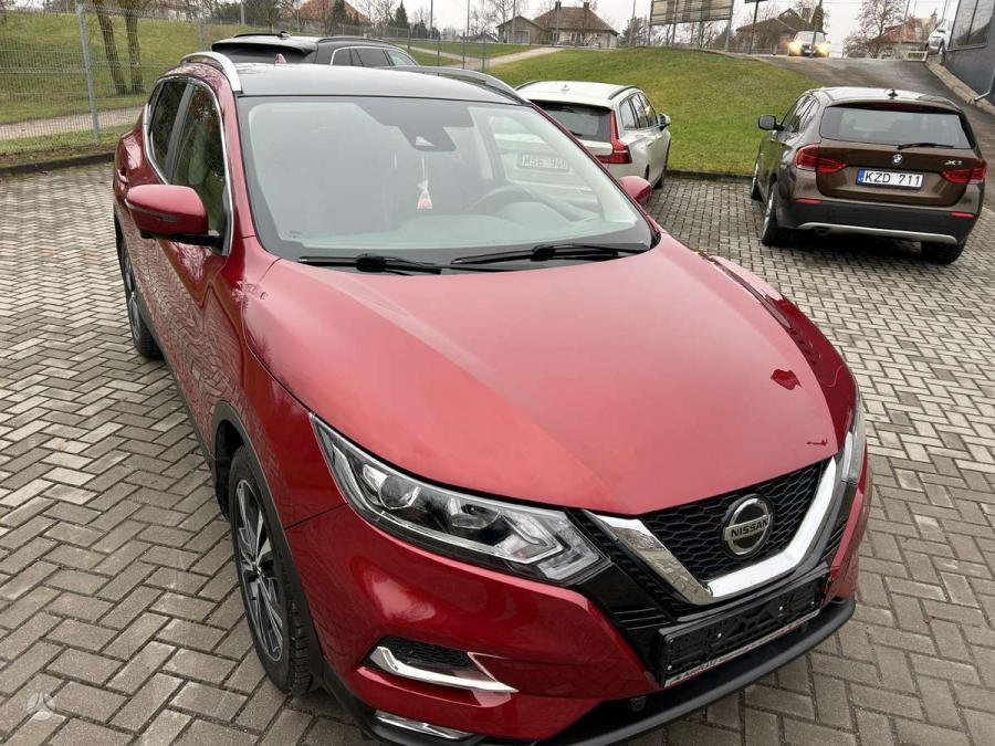 Sarkans Nissan Qashqai 2019 Radviliškis, ar dzinēja tilpumu 1.33 L un nobraukumu 105 tūkst. km par 14900 €, foto 20 vietnē AUTOMOTO.COM.LV