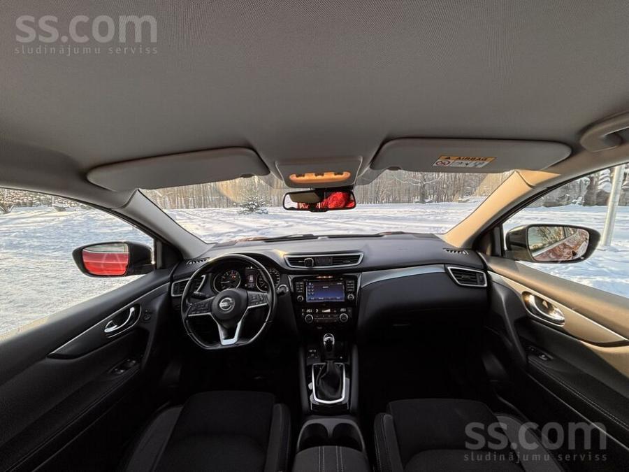 Red Nissan Qashqai 2019 in Riga, with an engine capacity of 1.20 L and mileage of 82 thousand km for 14500 €, photo 17 on AUTOMOTO.COM.LV