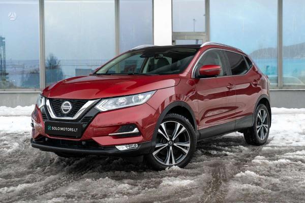Sarkans Nissan Qashqai 2019 Viļņa, ar dzinēja tilpumu 1.33 L un nobraukumu 105 tūkst. km par 13950 €, foto 1 vietnē AUTOMOTO.COM.LV
