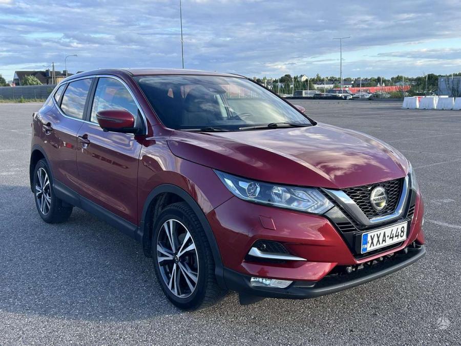 Sarkans Nissan Qashqai 2019 Viļņa, ar dzinēja tilpumu 1.33 L un nobraukumu 144 tūkst. km par 13300 €, foto 4 vietnē AUTOMOTO.COM.LV