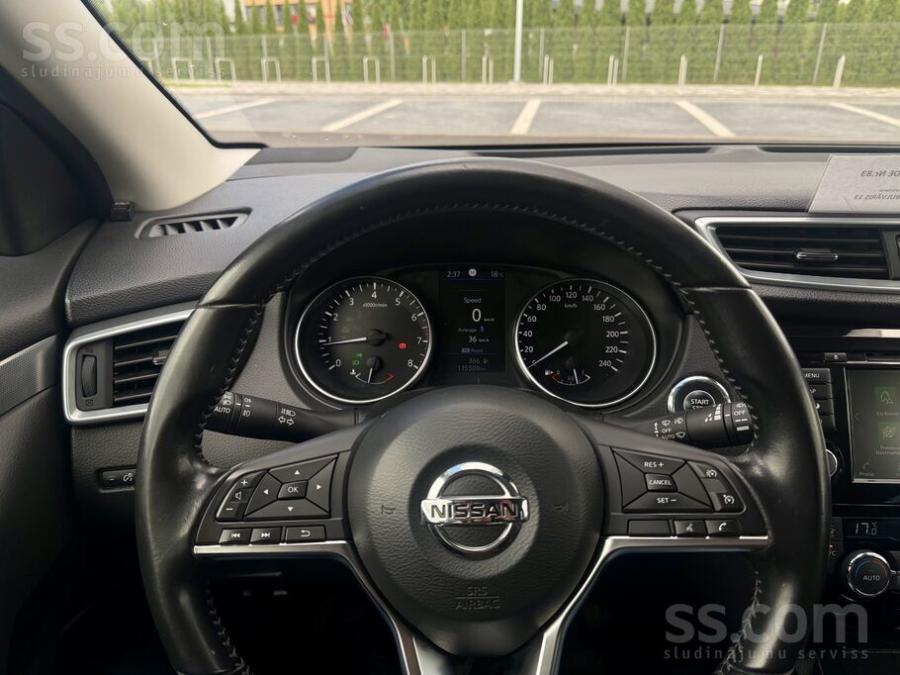 Красный Ниссан Кашкай 2019 в Елгава, объемом двигателя 1.30 л и пробегом 116 тыс. км за 10000 €, фото 14 на AUTOMOTO.COM.LV