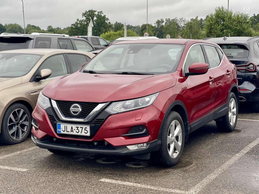 Sarkans Nissan Qashqai 2019 Viļņa, ar dzinēja tilpumu 1.33 L un nobraukumu 143 tūkst. km par 6800 €, foto 1 vietnē AUTOMOTO.COM.LV