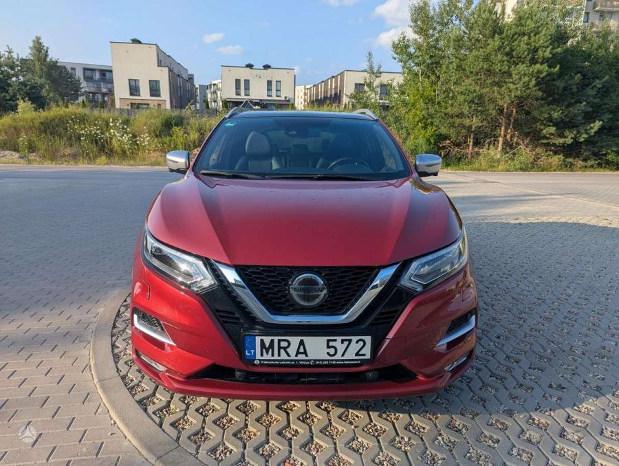 Sarkans Nissan Qashqai 2019 Viļņa, ar dzinēja tilpumu 1.33 L un nobraukumu 133 tūkst. km par 14000 €, foto 1 vietnē AUTOMOTO.COM.LV