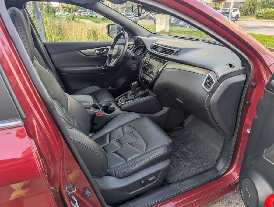 Sarkans Nissan Qashqai 2019 Viļņa, ar dzinēja tilpumu 1.33 L un nobraukumu 133 tūkst. km par 14000 €, foto 9 vietnē AUTOMOTO.COM.LV