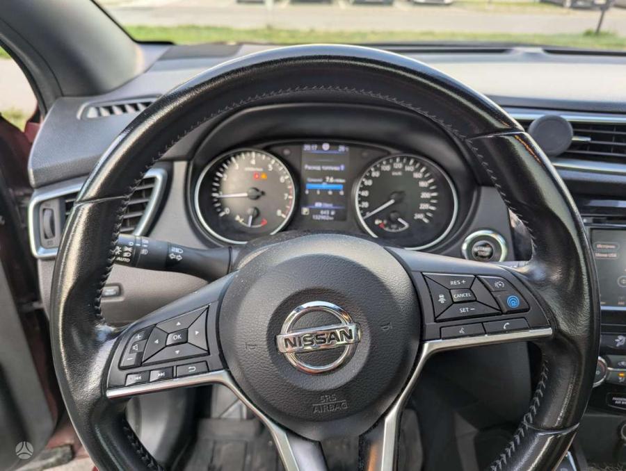 Sarkans Nissan Qashqai 2019 Viļņa, ar dzinēja tilpumu 1.33 L un nobraukumu 133 tūkst. km par 14000 €, foto 16 vietnē AUTOMOTO.COM.LV