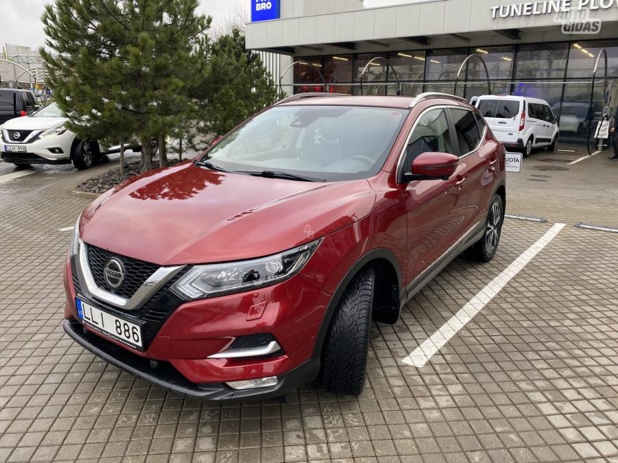 Sarkans Nissan Qashqai 2019 Viļņa, ar dzinēja tilpumu 1.30 L un nobraukumu 89 tūkst. km par 16000 €, foto 8 vietnē AUTOMOTO.COM.LV