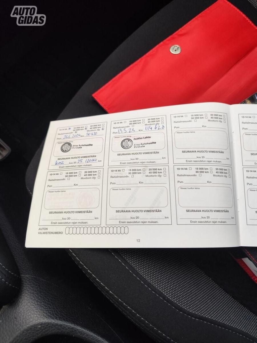 Red Nissan Qashqai 2019 in Telschi, with an engine capacity of 1.30 L and mileage of 143 thousand km for 9400 €, photo 16 on AUTOMOTO.COM.LV