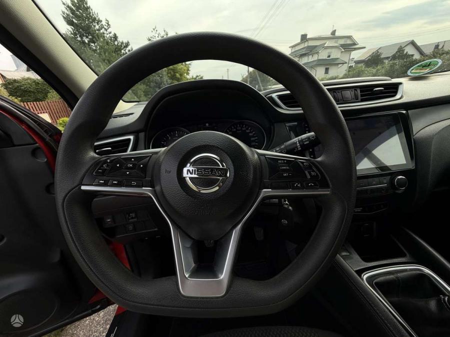 Sarkans Nissan Qashqai 2019 Viļņa, ar dzinēja tilpumu 1.20 L un nobraukumu 156 tūkst. km par 7850 €, foto 24 vietnē AUTOMOTO.COM.LV