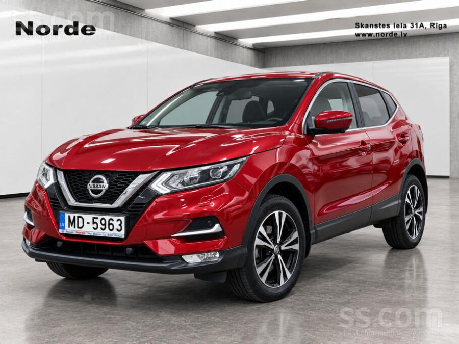 Sarkans Nissan Qashqai 2019 Rīga, ar dzinēja tilpumu 1.30 L un nobraukumu 70 tūkst. km par 15490 €, foto 1 vietnē AUTOMOTO.COM.LV