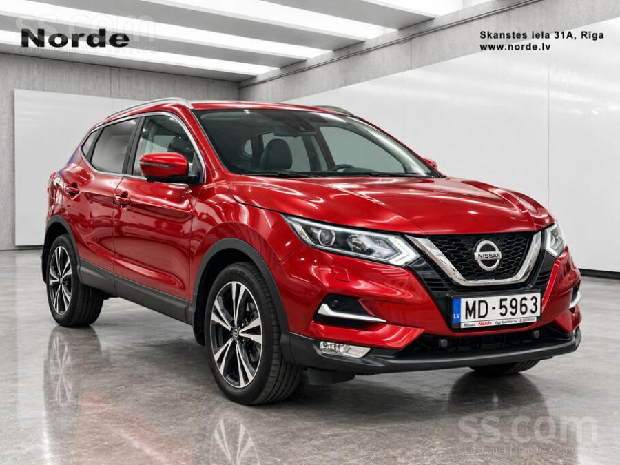Sarkans Nissan Qashqai 2019 Rīga, ar dzinēja tilpumu 1.30 L un nobraukumu 70 tūkst. km par 15490 €, foto 3 vietnē AUTOMOTO.COM.LV