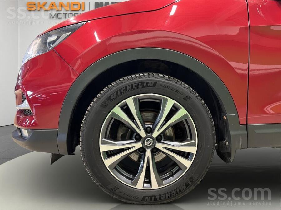 Красный Ниссан Кашкай 2019 в Рига, объемом двигателя 1.30 л и пробегом 123 тыс. км за 14990 €, фото 10 на AUTOMOTO.COM.LV