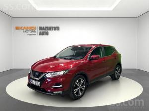 Red Nissan Qashqai 2019 in Riga, with an engine capacity of 1.30 L and mileage of 123 thousand km for 14990 €, photo  on AUTOMOTO.COM.LV
