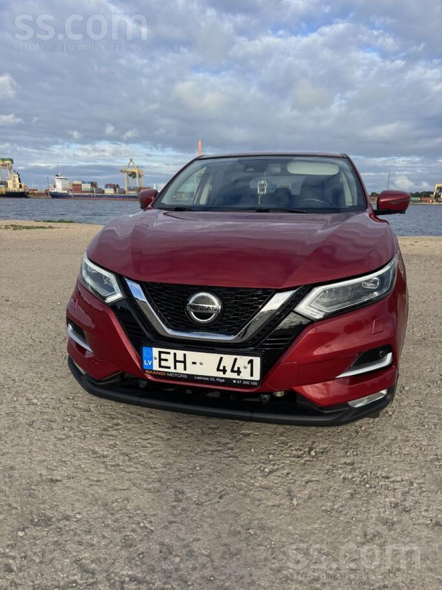 Sarkans Nissan Qashqai 2020 Rīga, ar dzinēja tilpumu 1.50 L un nobraukumu 111 tūkst. km par 14500 €, foto 1 vietnē AUTOMOTO.COM.LV