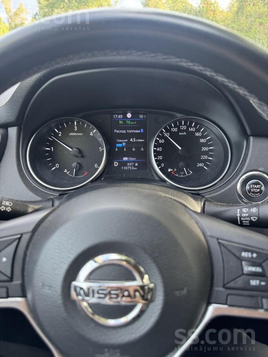 Sarkans Nissan Qashqai 2020 Rīga, ar dzinēja tilpumu 1.50 L un nobraukumu 111 tūkst. km par 14500 €, foto 24 vietnē AUTOMOTO.COM.LV