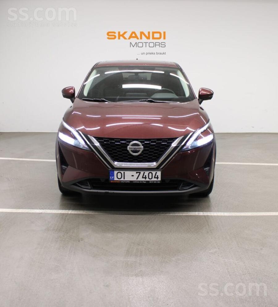 Red Nissan Qashqai 2021 in Riga, with an engine capacity of 1.30 L and mileage of 91 thousand km for 19290 €, photo 2 on AUTOMOTO.COM.LV