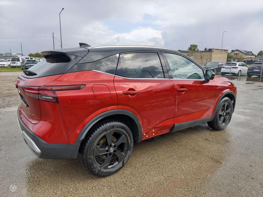 Sarkans Nissan Qashqai 2021 Šauļi, ar dzinēja tilpumu 1.33 L un nobraukumu 82 tūkst. km par 16900 €, foto 5 vietnē AUTOMOTO.COM.LV
