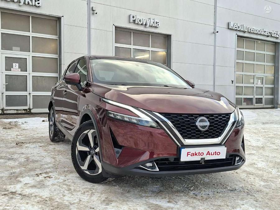 Sarkans Nissan Qashqai 2022 Viļņa, ar dzinēja tilpumu 1.33 L un nobraukumu 53 tūkst. km par 22500 €, foto 6 vietnē AUTOMOTO.COM.LV