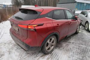 Red Nissan Qashqai 2022 in Utena, with an engine capacity of 1.33 L and mileage of 60 thousand km for 16500 €, photo  on AUTOMOTO.COM.LV
