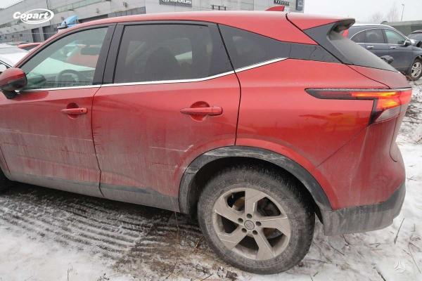 Red Nissan Qashqai 2022 in Utena, with an engine capacity of 1.33 L and mileage of 60 thousand km for 16500 €, photo 11 on AUTOMOTO.COM.LV