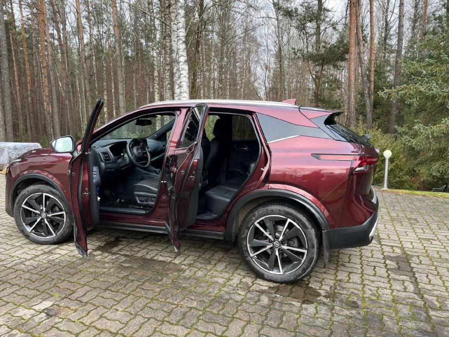 Sarkans Nissan Qashqai 2022 Viļņa, ar dzinēja tilpumu 1.33 L un nobraukumu 94 tūkst. km par 23890 €, foto 6 vietnē AUTOMOTO.COM.LV