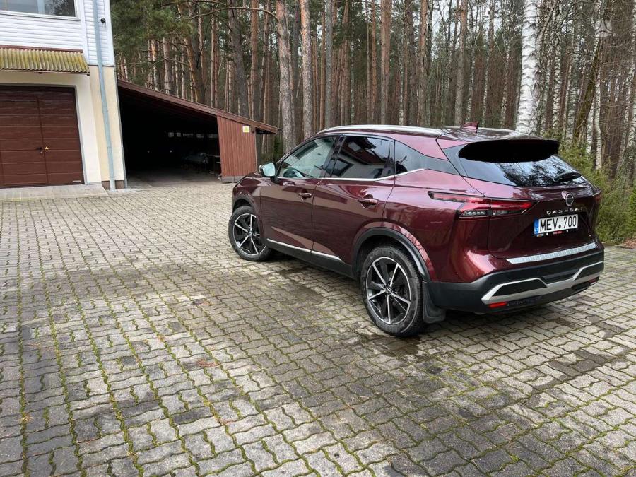 Sarkans Nissan Qashqai 2022 Viļņa, ar dzinēja tilpumu 1.33 L un nobraukumu 94 tūkst. km par 23890 €, foto 7 vietnē AUTOMOTO.COM.LV