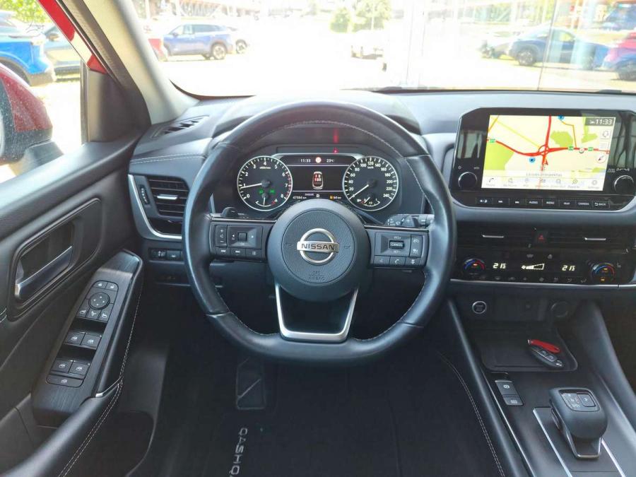 Red Nissan Qashqai 2022 in Vilnius, with an engine capacity of 1.33 L and mileage of 48 thousand km for 20900 €, photo 14 on AUTOMOTO.COM.LV