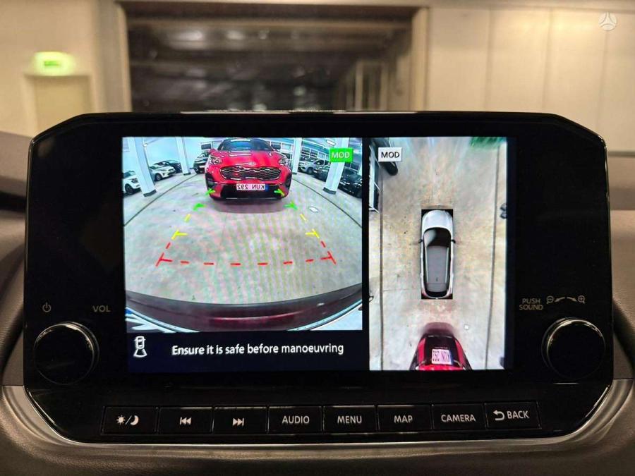 Red Nissan Qashqai 2022 in Vilnius, with an engine capacity of 1.33 L and mileage of 62 thousand km for 21900 €, photo 20 on AUTOMOTO.COM.LV